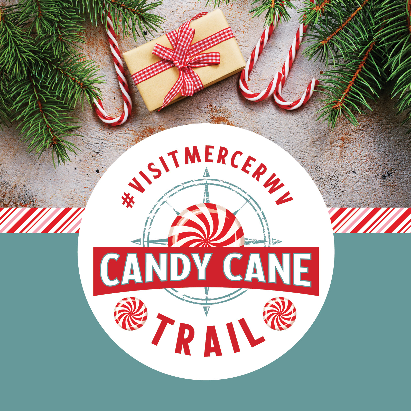 22-MER-4101-Candy Cane Trail Posts-v1 - Mercer County WV